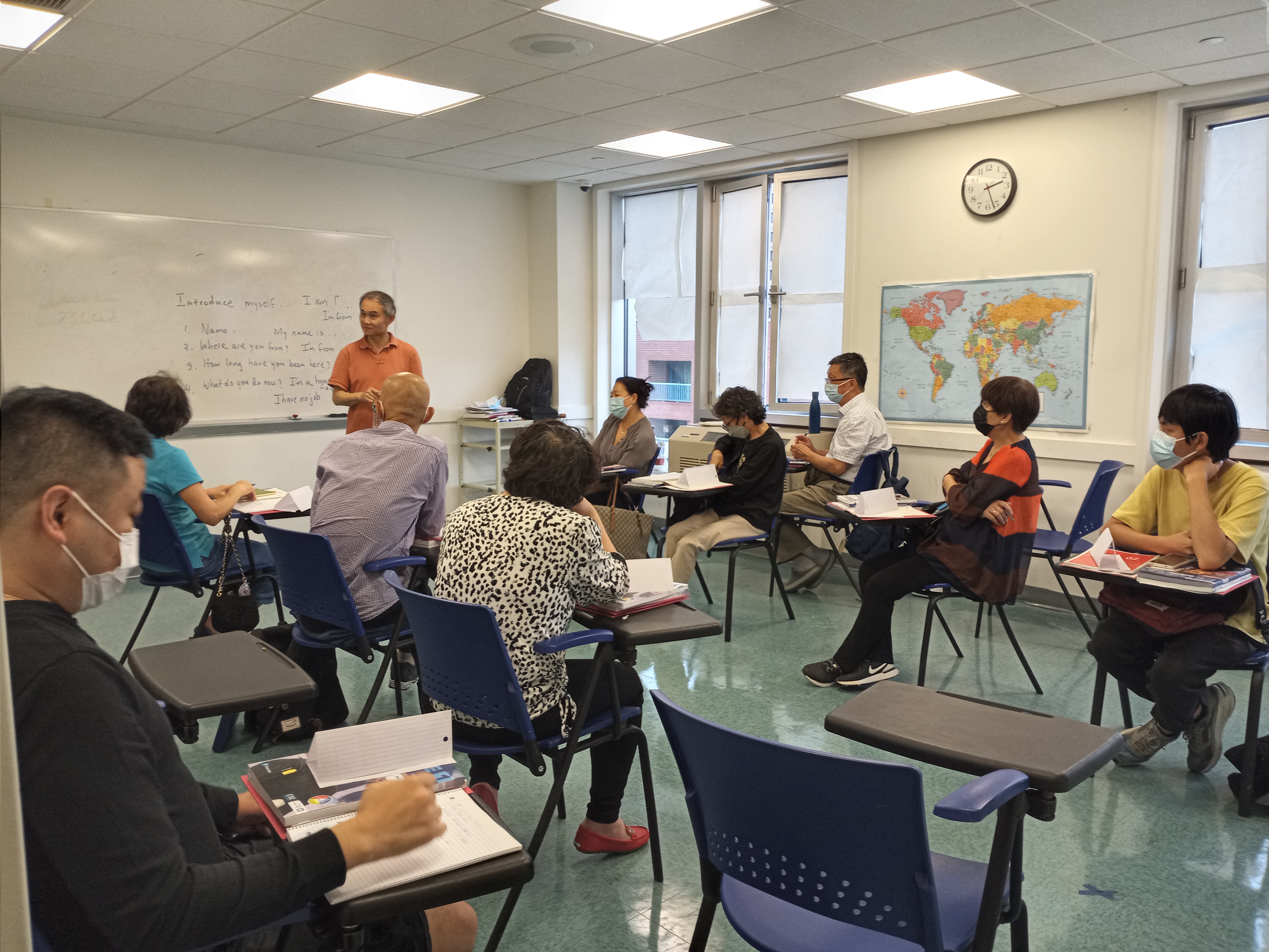 Adult Literacy Class Returns In-person at CPC Queens Community Center ...